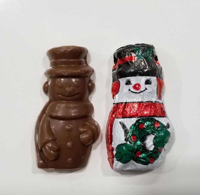 Chocolate Foiled Snowman. Chocolate Store, the online candy store with ...